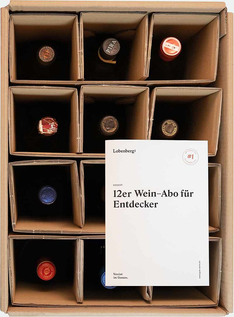 Vinabonnement 12 flasker - Lobenbergs